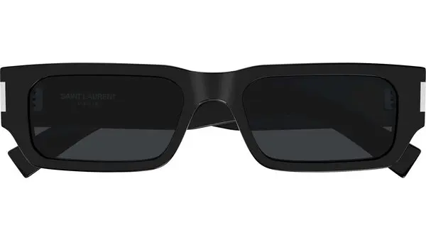 Saint Laurent Rectangular Frame Sunglasses - Black