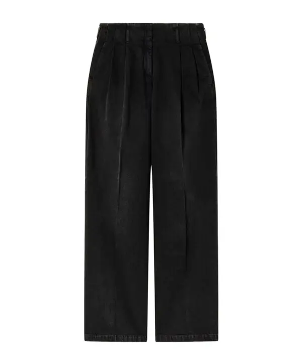 GOLDEN GOOSE Wide-leg Jeans - Black