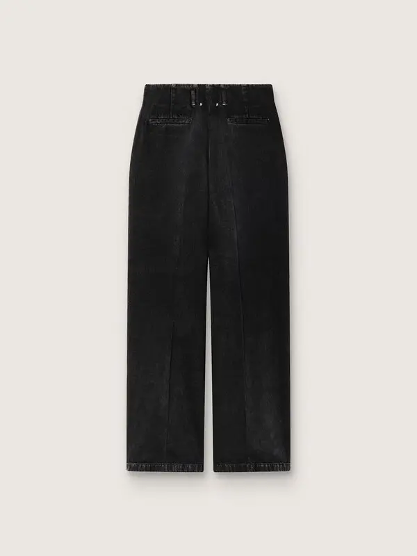 GOLDEN GOOSE Wide-leg Jeans - Black