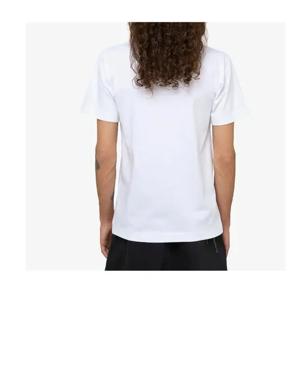 Play Comme Des Garcon Logo T-shirt - White