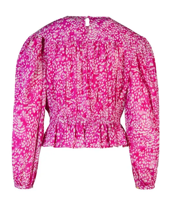 Isabel Marant Étoile Gelina Printed Blouse - Pink