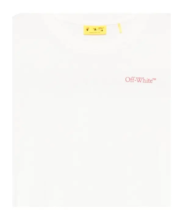 Off-White Logo Embroidered T-shirt