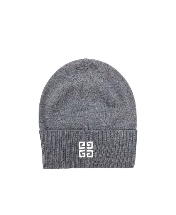 Givenchy Logo Beanie - Gray
