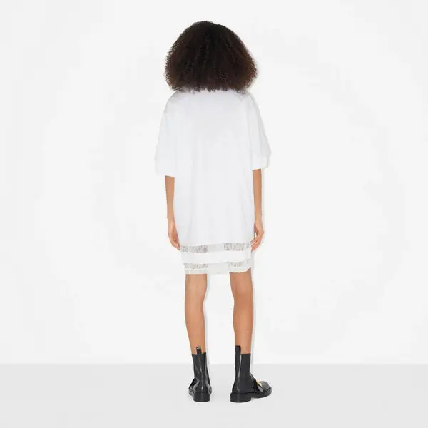 Burberry Logo Print Crewneck T-shirt