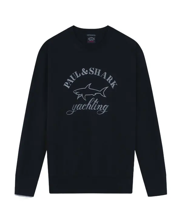 PAUL  SHARK Paul & Shark Crewneck Sweater With Logo Detail