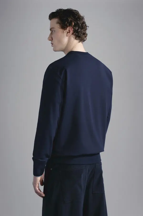 PAUL  SHARK Paul & Shark Crewneck Sweater With Logo Detail