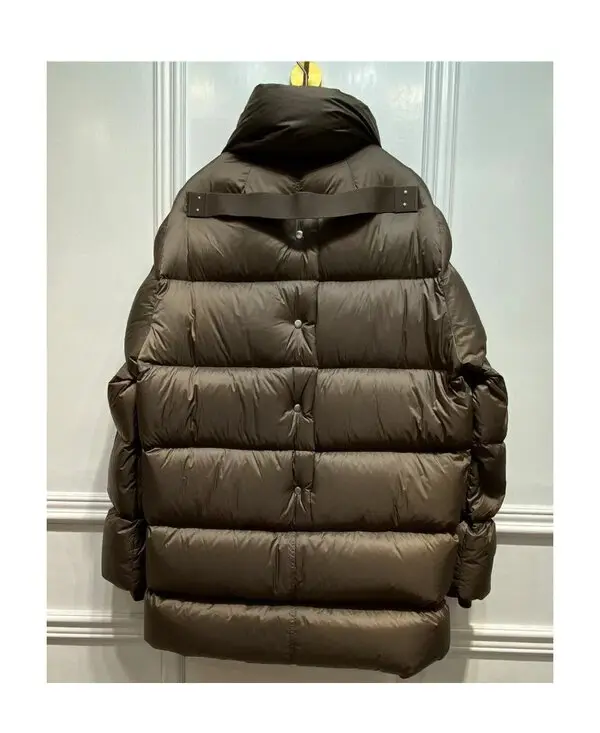 Rick Owens Logo Padded Jacket - Brown