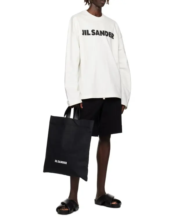 JIL SANDER Padded Crossover Strap Sandals