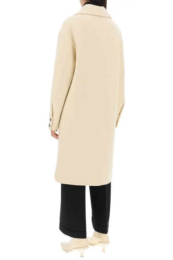 JIL SANDER Single-breasted Oversized Coat