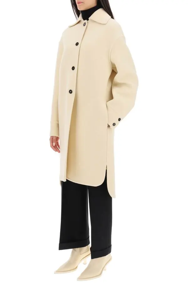 JIL SANDER Single-breasted Oversized Coat