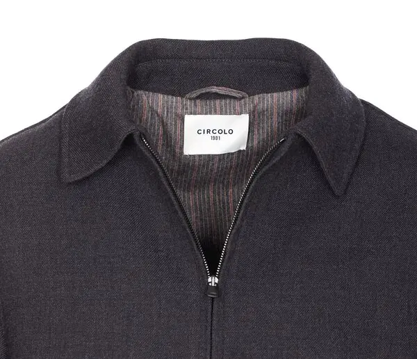 CIRCOLO 1901 High Neck Zip Jacket