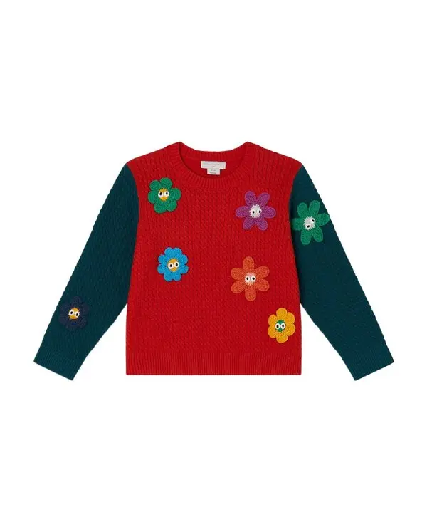 Stella McCartney Embellished Sweater - Red