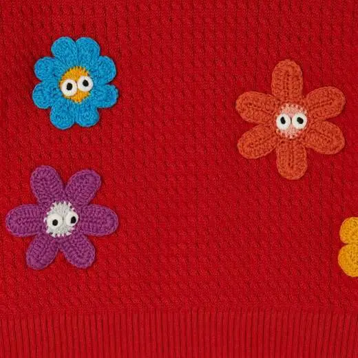 Stella McCartney Embellished Sweater - Red