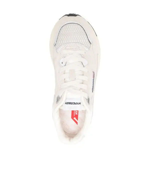 AUTRY Hyperway Mesh Panel Sneakers - Sand Silver