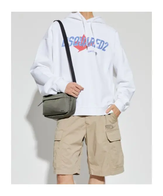 Dsquared2 Graphic Print Drawstring Hoodie