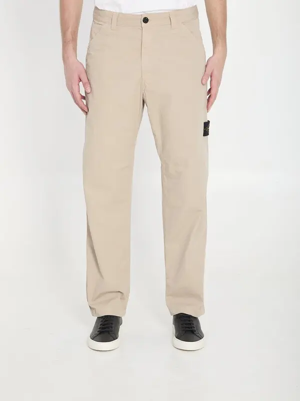 Stone Island Twill Cargo Pants