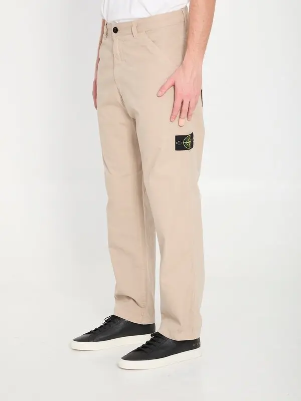 Stone Island Twill Cargo Pants
