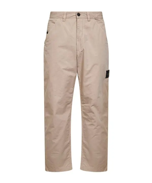 Stone Island Twill Cargo Pants - Desert