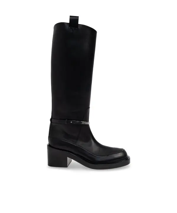 TOD'S Round Toe Knee-high Boots
