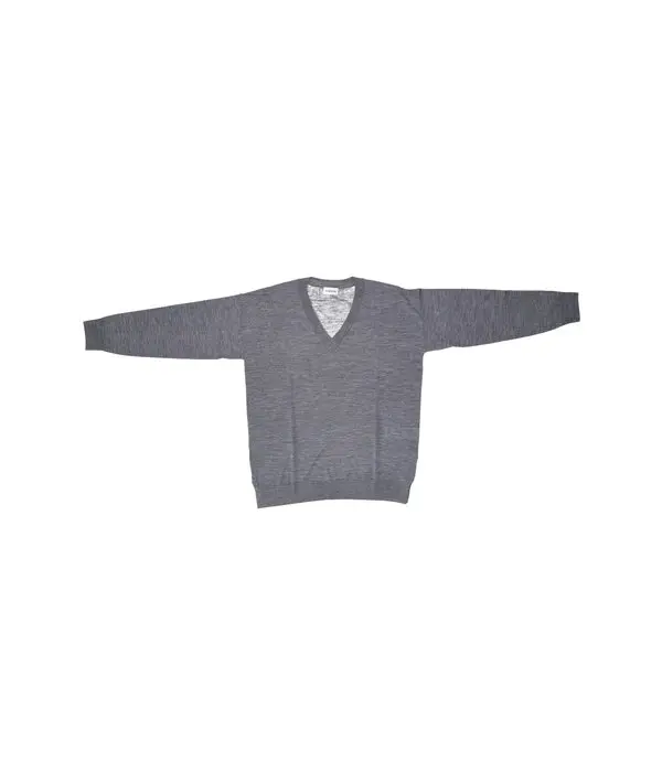 P.a.r.o.s.h Linfa V-neck Long Sleeve Top - Gray