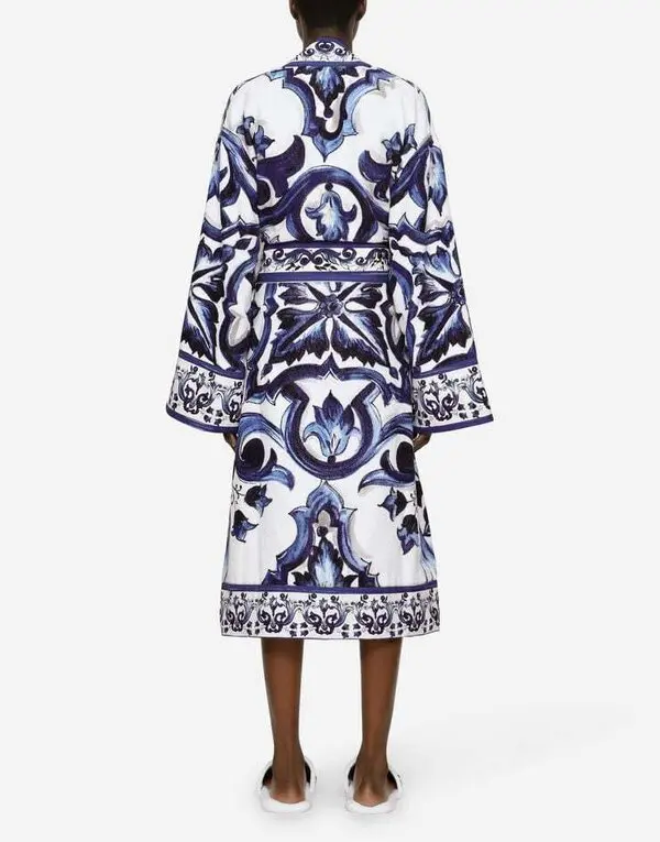 Dolce & Gabbana Dolce Gabbana Terry Batch Robe