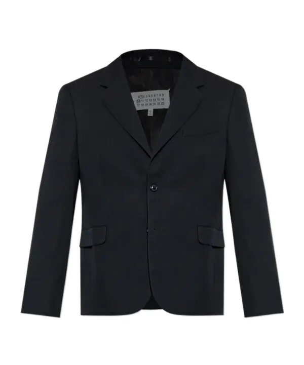 MAISON MARGIELA Single Breasted Blazer With Double Buttons