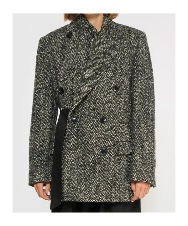 Isabel Marant Étoile Double-breasted Belted Jacket