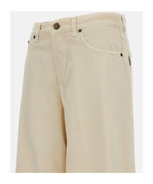 HAIKURE Bethany Wide-leg Jeans - Nude
