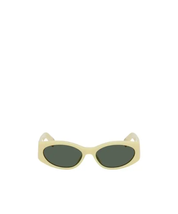 Jacquemus Oval Frame Sunglasses - Green