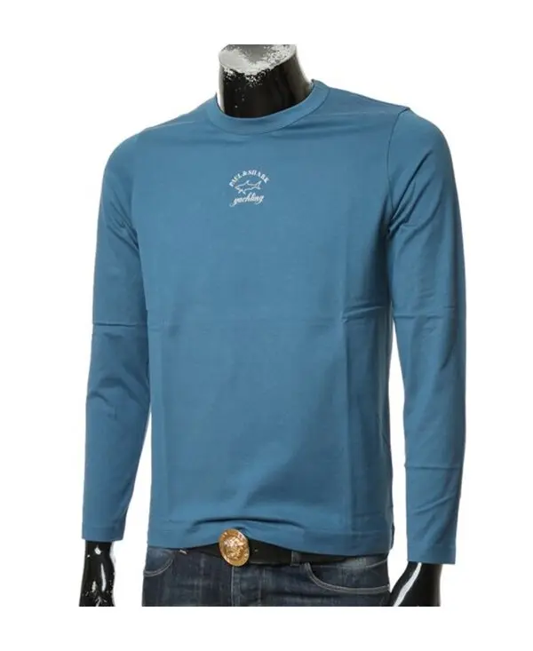 PAUL  SHARK Round-necked Logo T-shirt