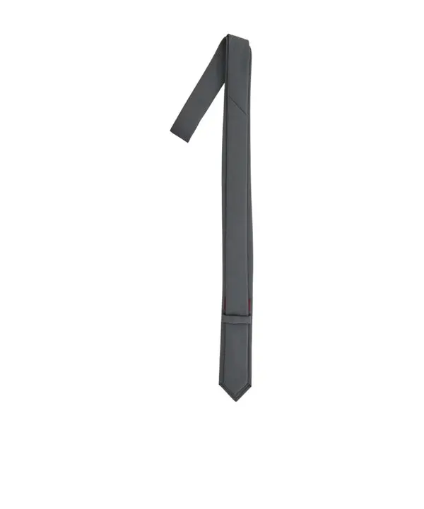 Gucci Crepe-effect Slim Tie - Black