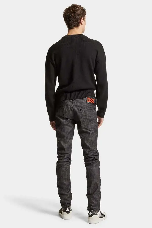 Dsquared2 Low-rise Skinny-cut Jeans With Logo Detail
