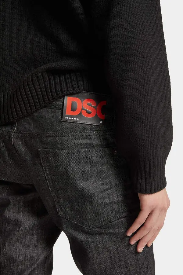 Dsquared2 Low-rise Skinny-cut Jeans With Logo Detail