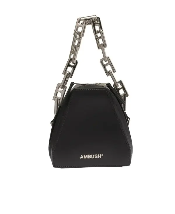 AMBUSH Tri Logo Plaque Small Crossbody Bag