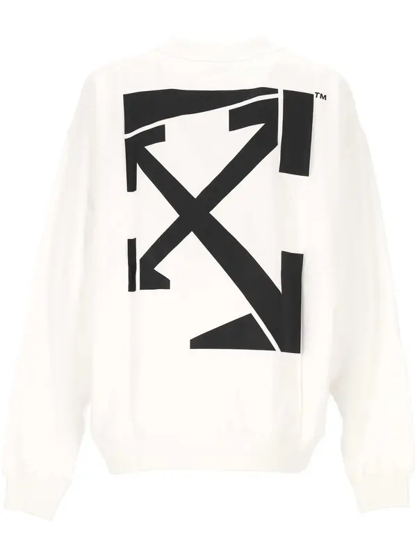 Off-White Logo Printed Crewneck Sweatshirt