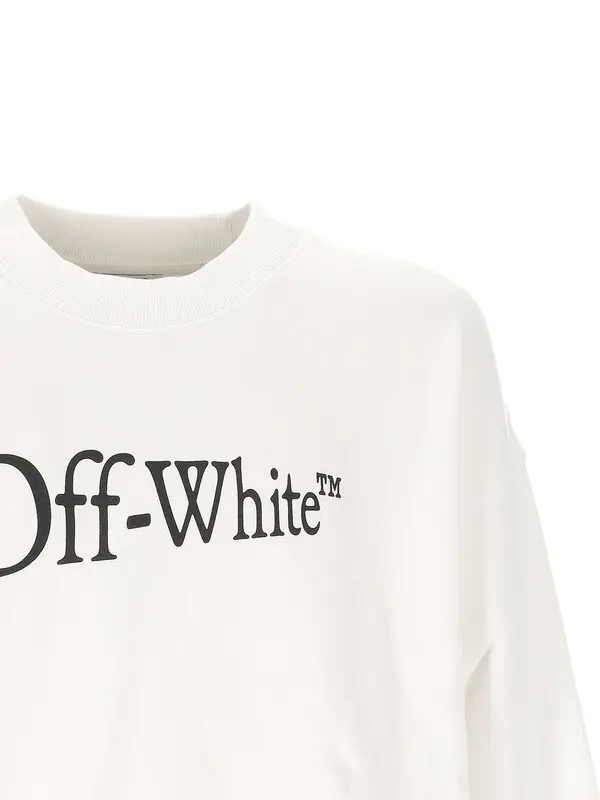 Off-White Logo Printed Crewneck Sweatshirt