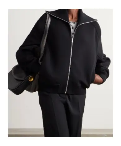JIL SANDER Zip Up Bomber Jacket