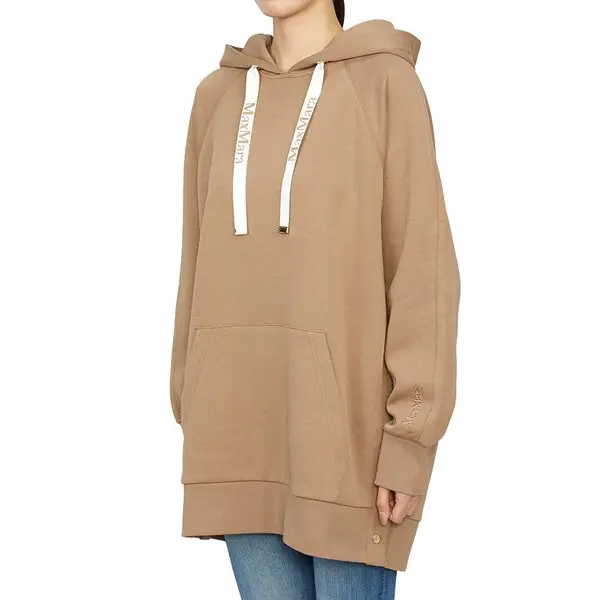 Max Mara Oversized Drawstring Hoodie