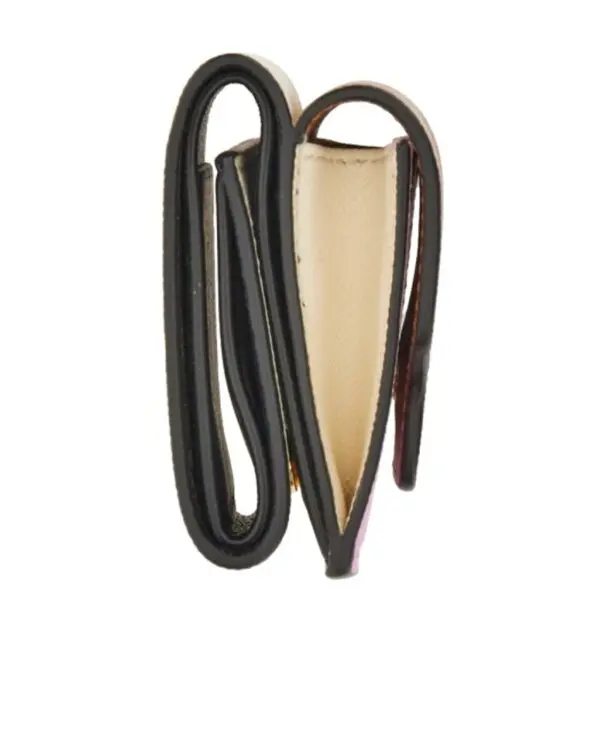 Marni Logo Printed Tri-fold Wallet - Brown