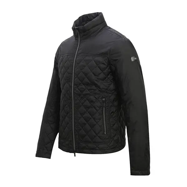 Emporio Armani High-necked Quilted Cotton Suit