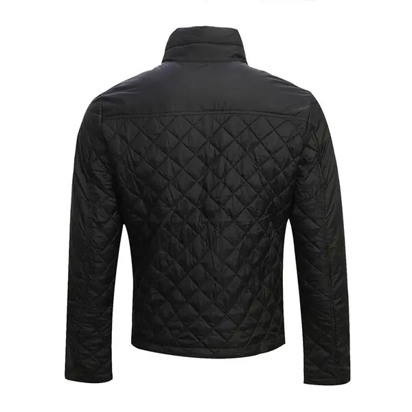 Emporio Armani High-necked Quilted Cotton Suit