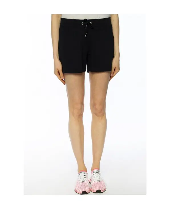 EA7 Sequined Logo Shorts - Black