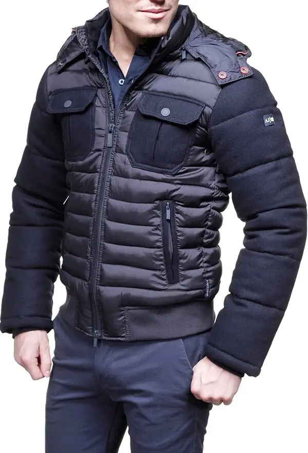 Emporio Armani Logo Quilted Jacket