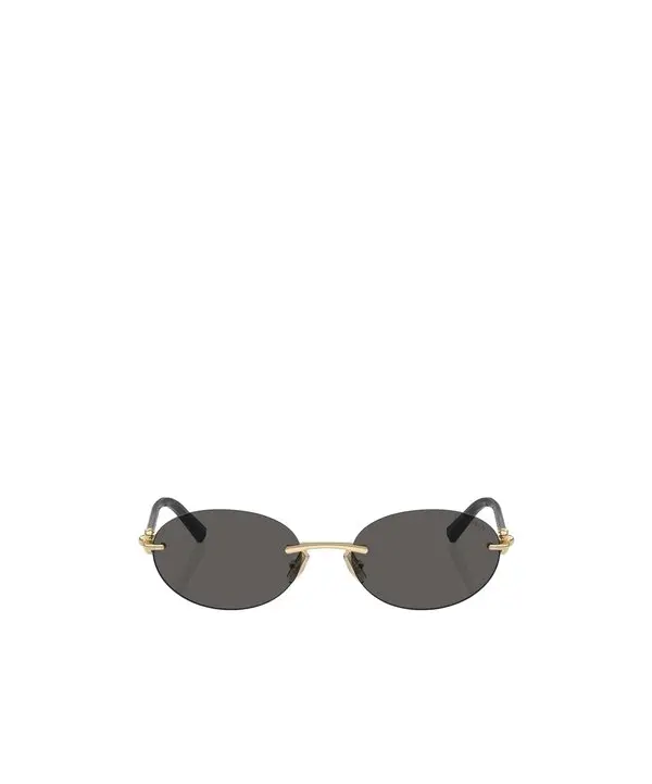 TIFFANY  CO. Tiffany & Co. Oval Rimless Sunglasses