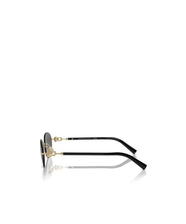 TIFFANY  CO. Tiffany & Co. Oval Rimless Sunglasses
