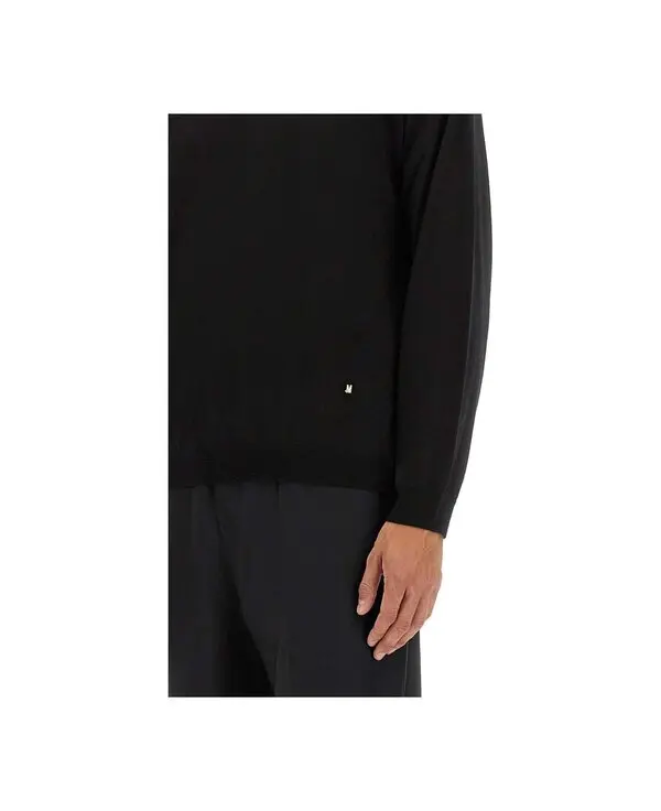 Moschino Crewneck Knitted Jumper - Black
