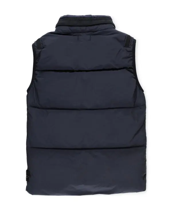 Stone Island Padded Gilet With Compass Motif