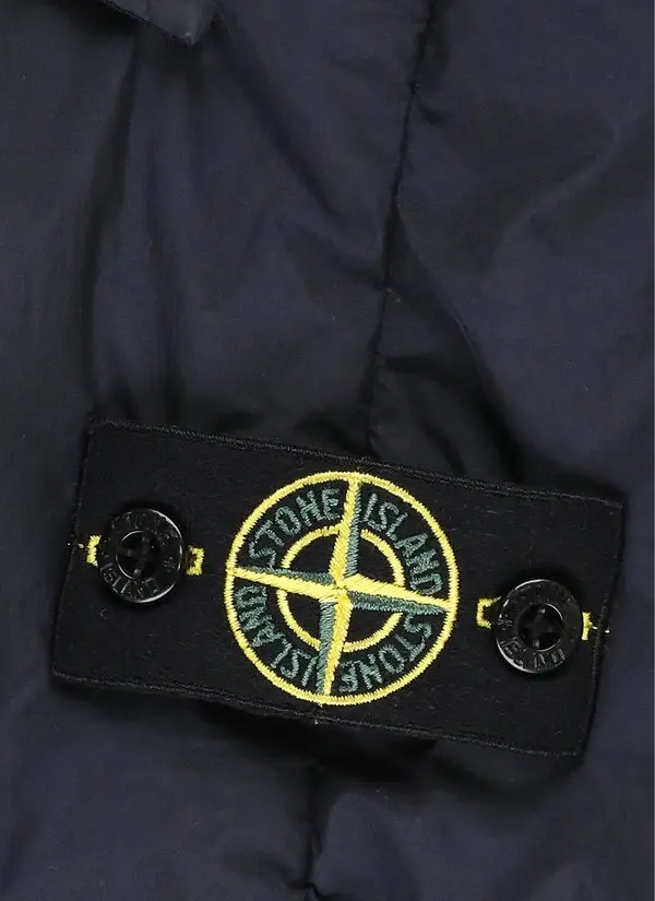Stone Island Padded Gilet With Compass Motif