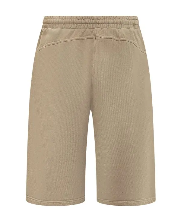 Off-White High Waist Logo Detail Shorts
