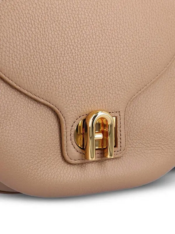 Furla Lotus Shoulder Bag - Nude
